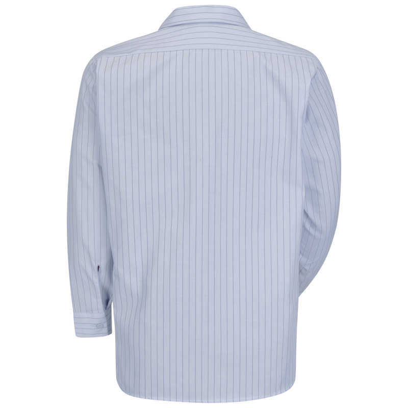 Men's Long Sleeve Industrial Striped Work Shirt | Red Kap®