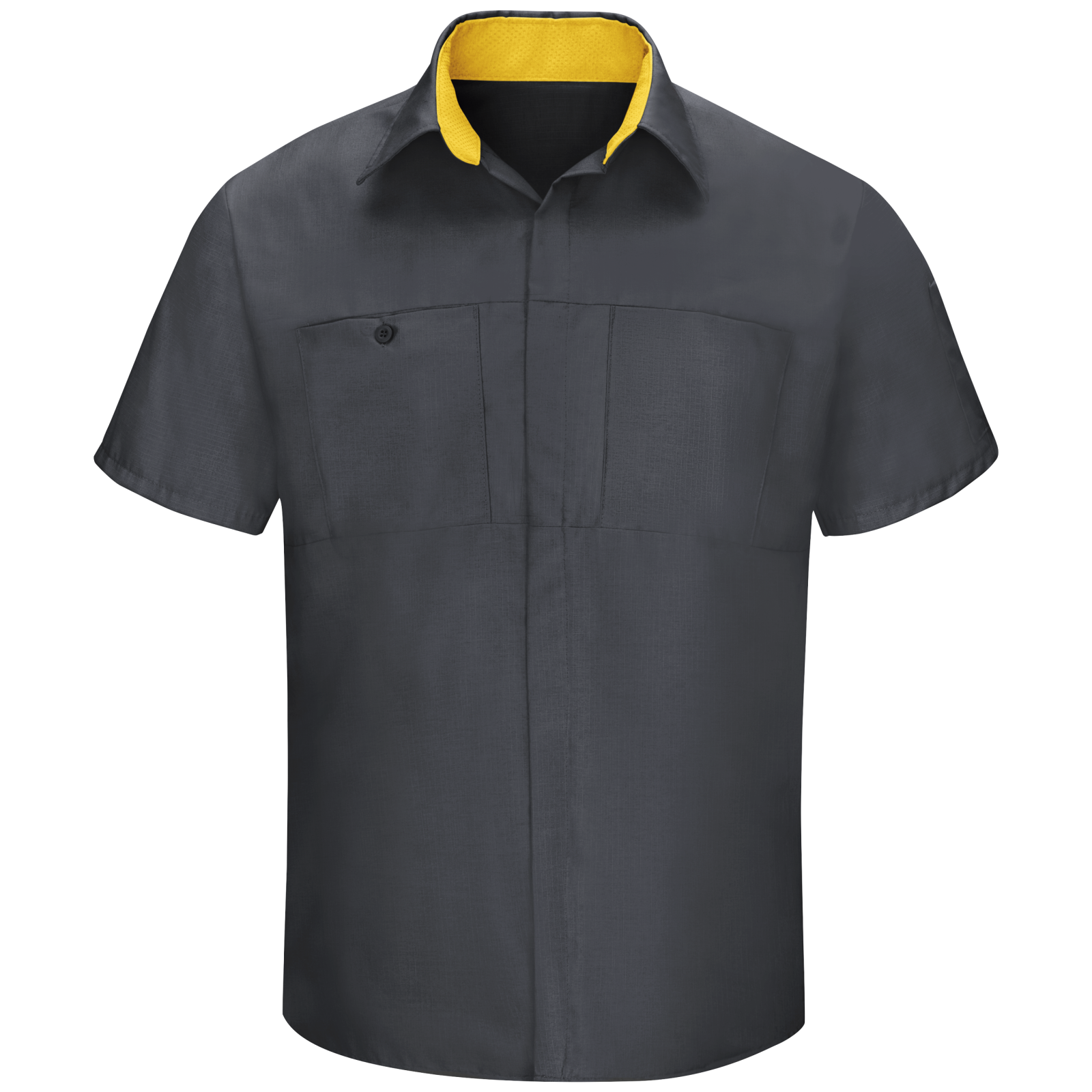 Men's Short Sleeve Performance Plus Shop Shirt with OilBlok Technology ...