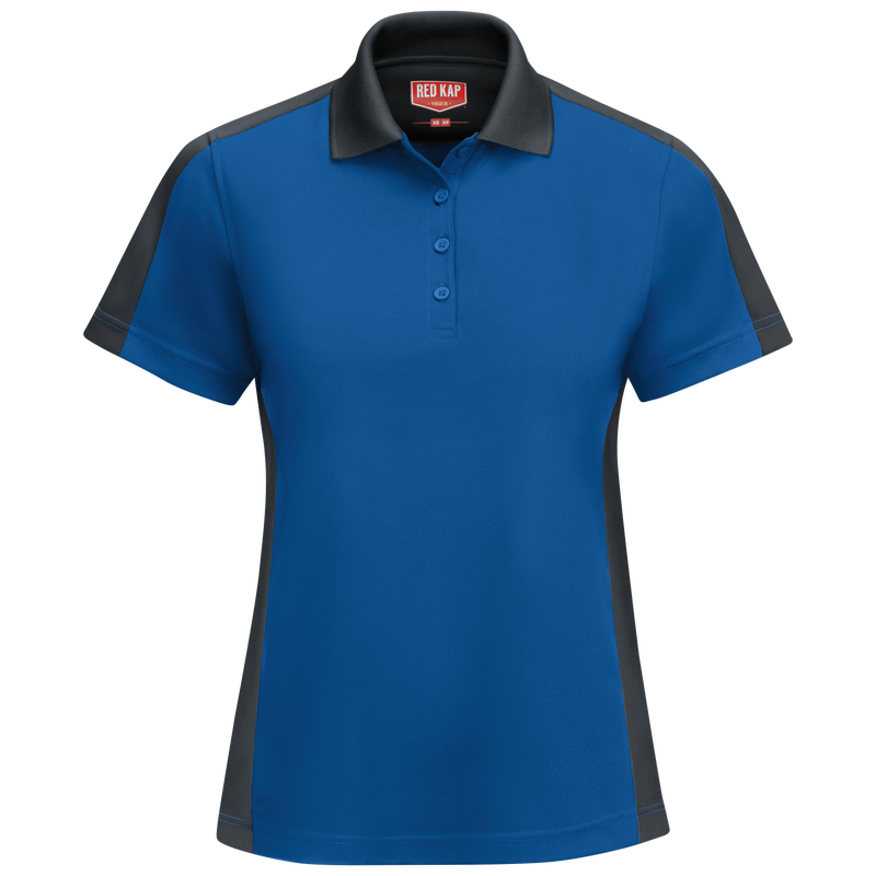 Women's Short Sleeve Performance Knit® Two-Tone Polo | Red Kap®